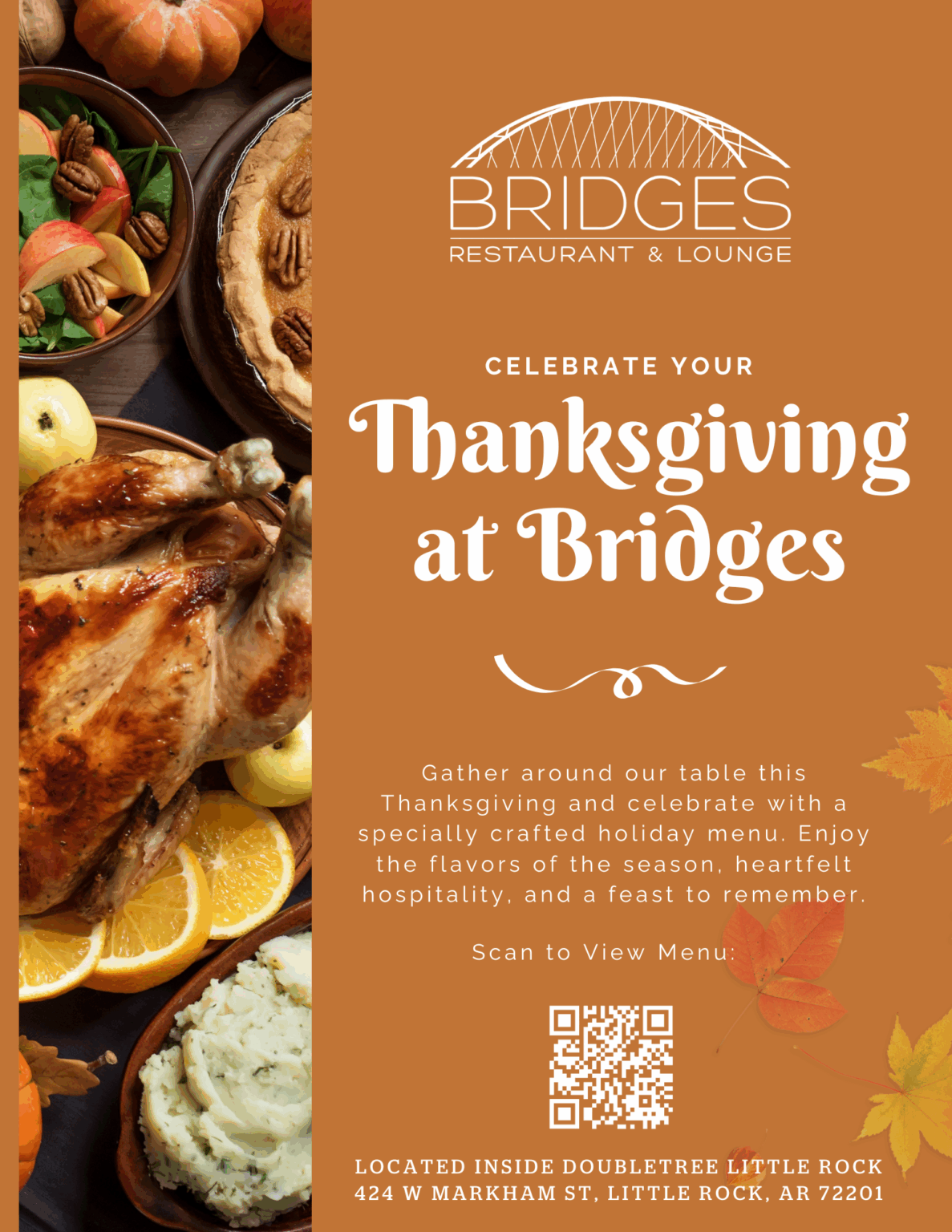 Holidays at Bridges Restaurant – Bridges Restaurant & Lounge Little Rock